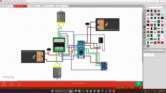 this a graduation project for two wheel single axis | Chegg.com