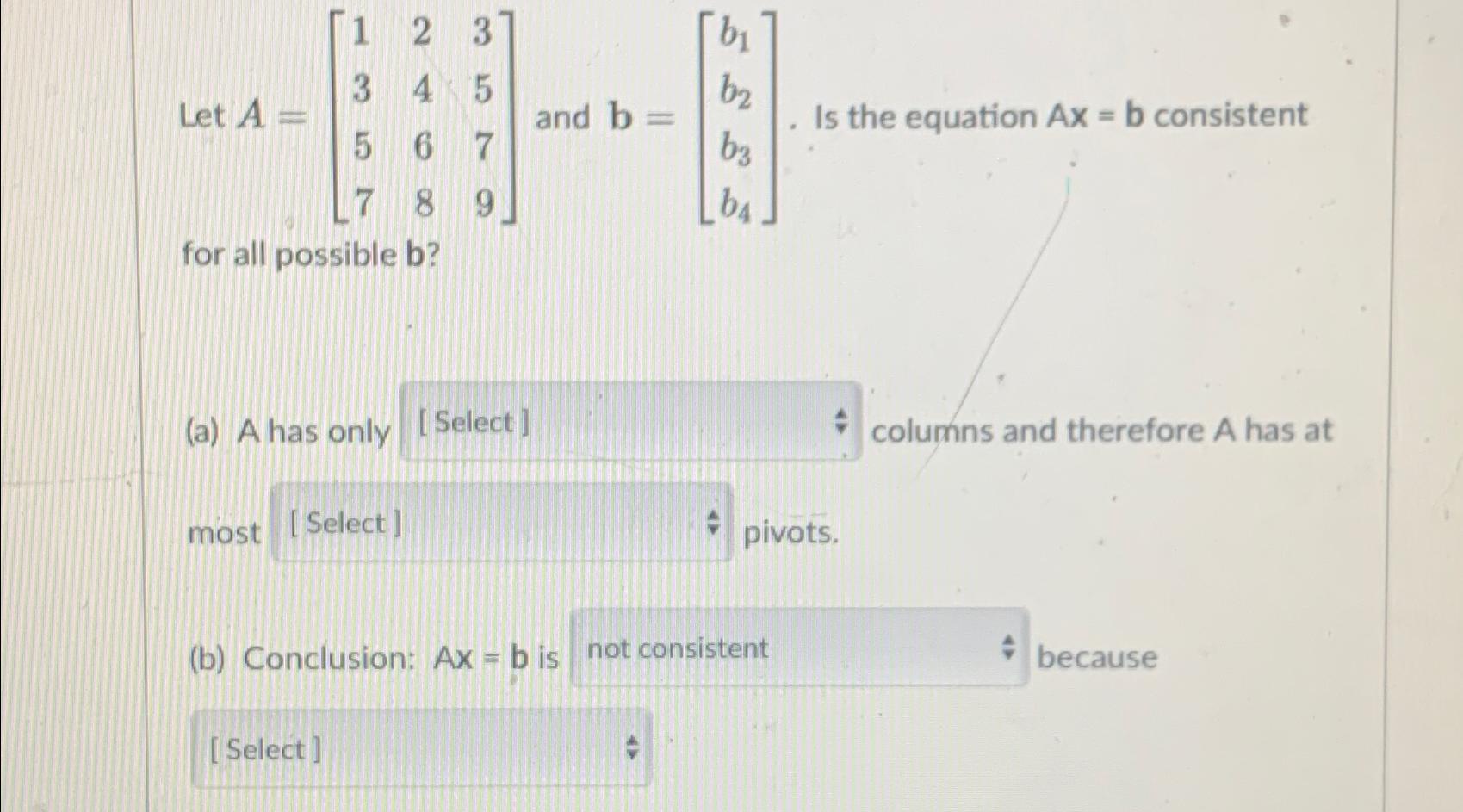 Let A=[[1,2,3],[3,4,5],[5,6,7],[7,8,9]] and | Chegg.com