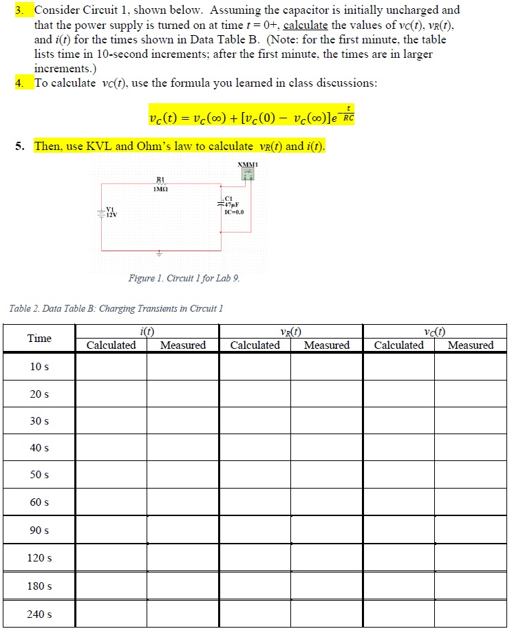 Solved Consider Circuit 1 , ﻿shown below. Assuming the | Chegg.com