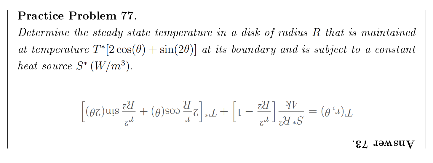 Solved Practice Problem 77.Determine the steady state | Chegg.com