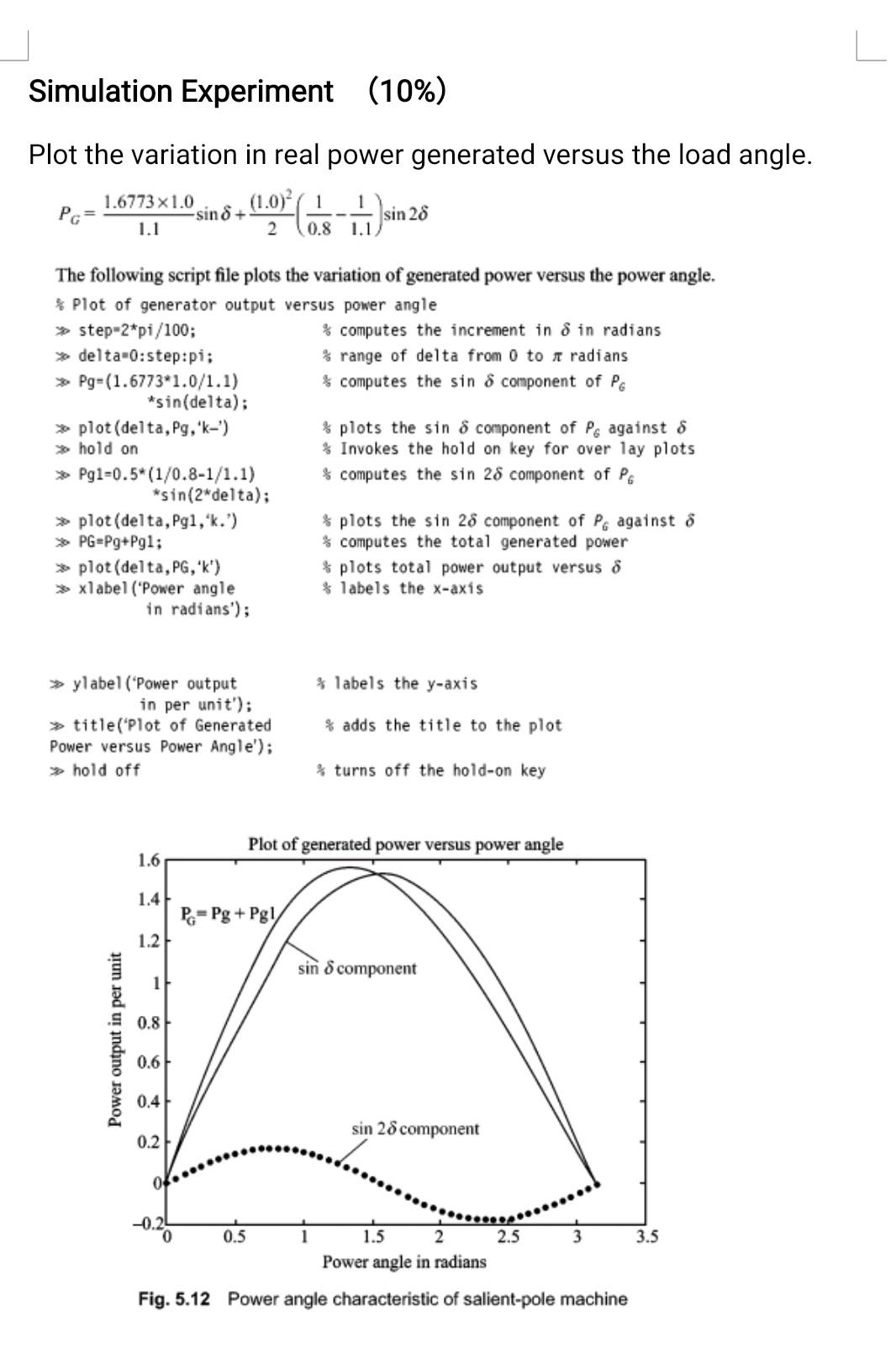 Solved Simulation Experiment (10%) Plot the variation in | Chegg.com