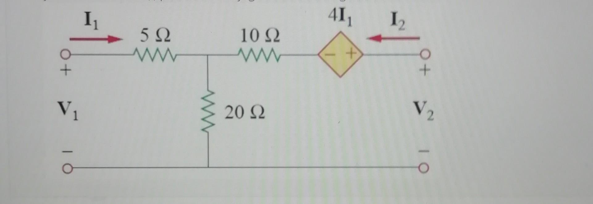 Solved What is the z11 parameter in the circuit in the | Chegg.com