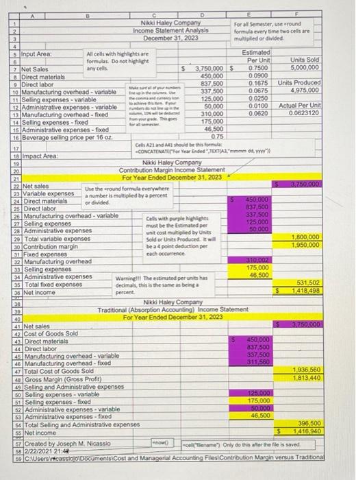 Solved Can you covert this so i can put it into an excel | Chegg.com