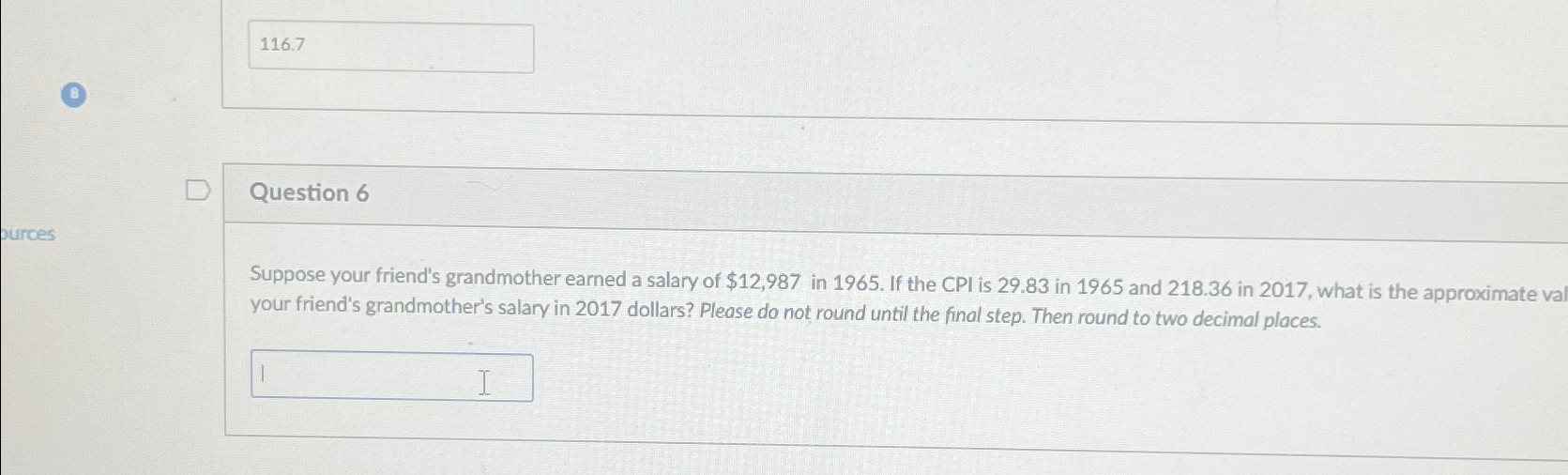 Solved Question 6Suppose your friend's grandmother earned a | Chegg.com Solved Question 6Suppose your friend's grandmother earned a | Chegg.com