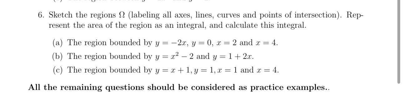 Solved Sketch the regions Ω (labeling all axes, lines, | Chegg.com