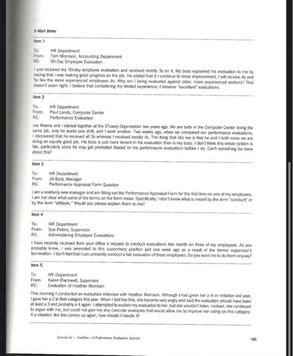 61 EXERCISE Evalsim-A Performance Evaluation Exercise | Chegg.com
