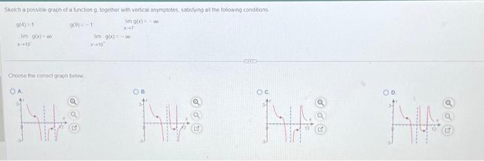 Solved #13 Sketch a possible graph of a function g, together | Chegg.com