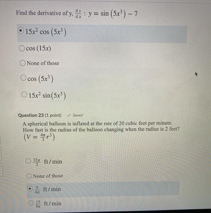 Solved Find the derivative of y, dx : y = csc?(x) + cot? (x) | Chegg.com