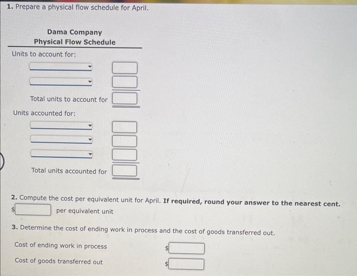 Solved Tr method, Unit Cost, Veluation of Goods Transferred | Chegg.com