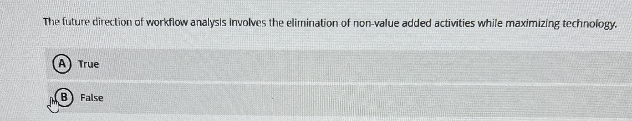 Solved The future direction of workflow analysis involves | Chegg.com