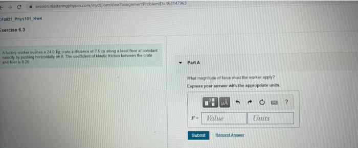 Solved sertion masteringphysics.com/myct/itemViewPassignment | Chegg.com