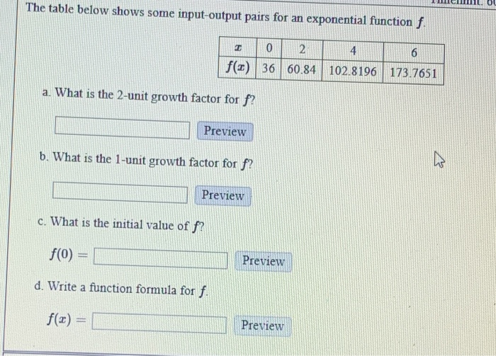 Solved The table below shows some input-output pairs for an | Chegg.com
