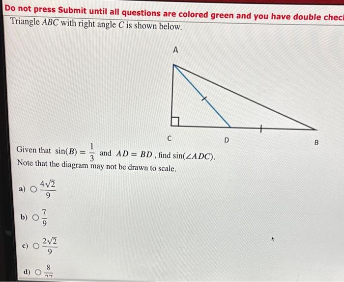 Solved Do not press Submit until all questions are colored | Chegg.com