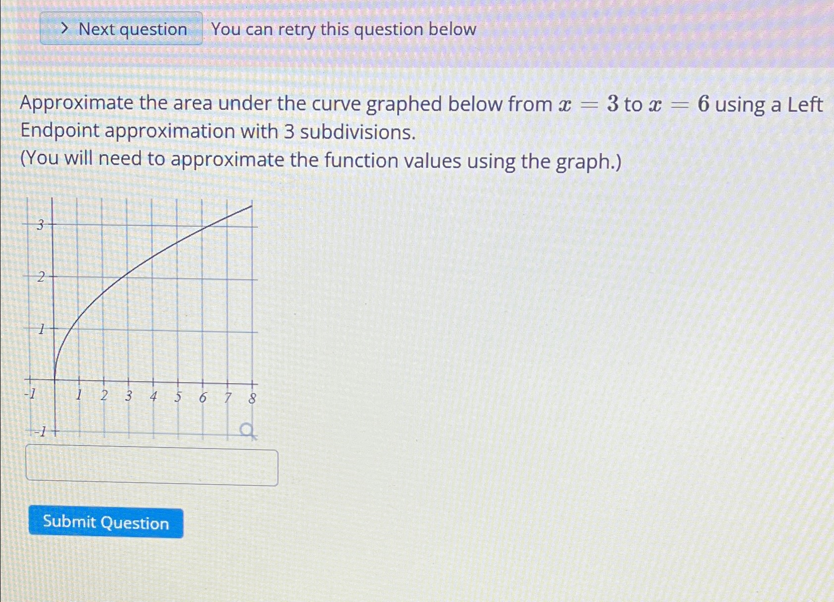 Solved Next questionYou can retry this question | Chegg.com