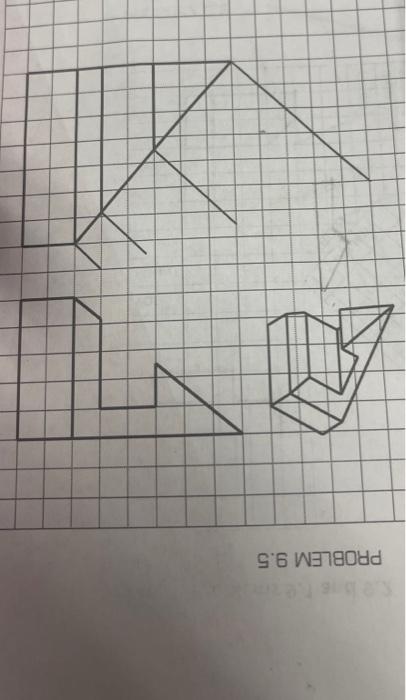 Solved draw a missing auxiliary view | Chegg.com