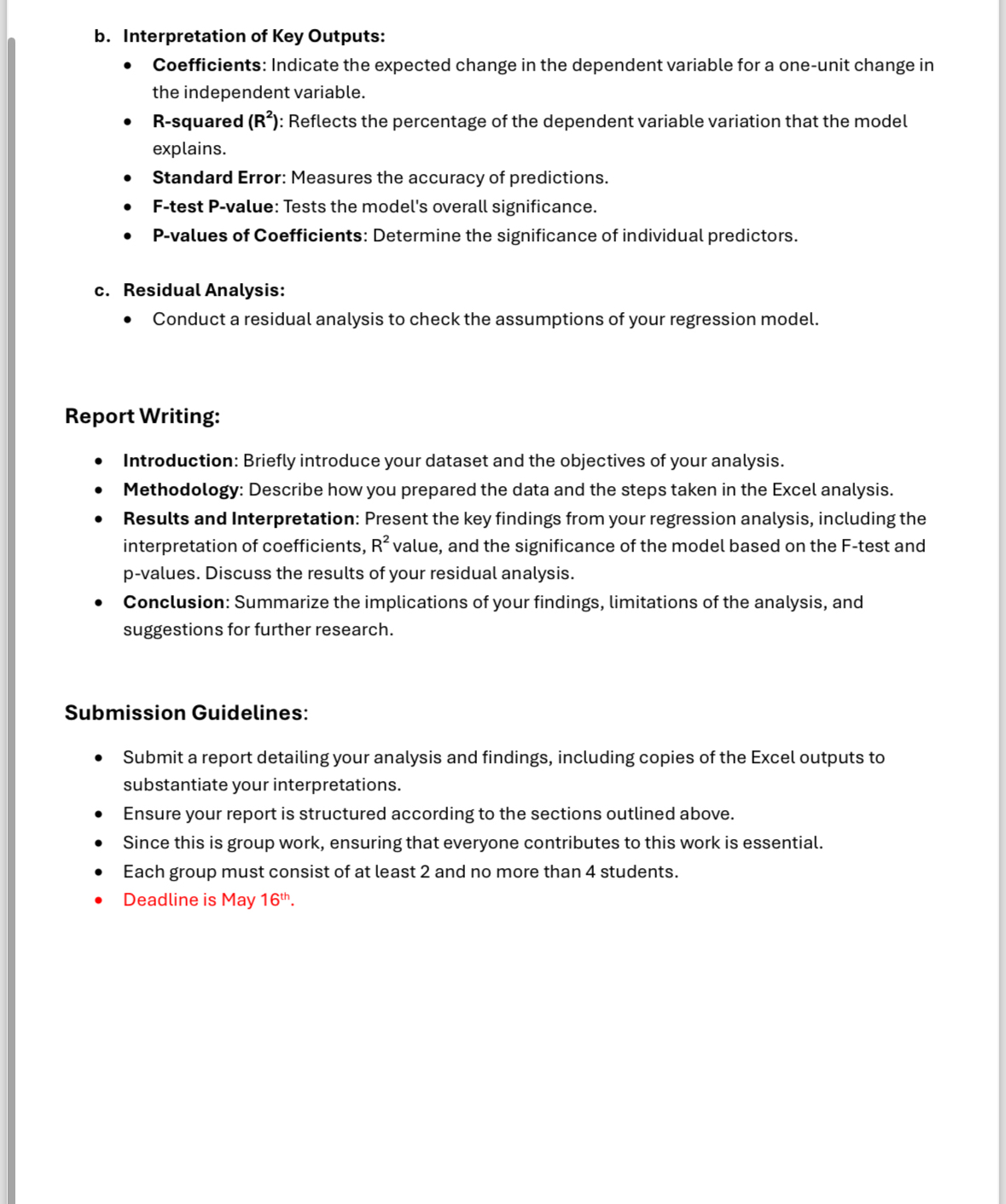 Solved Regression Analysis Project | Chegg.com Solved Regression Analysis Project | Chegg.com