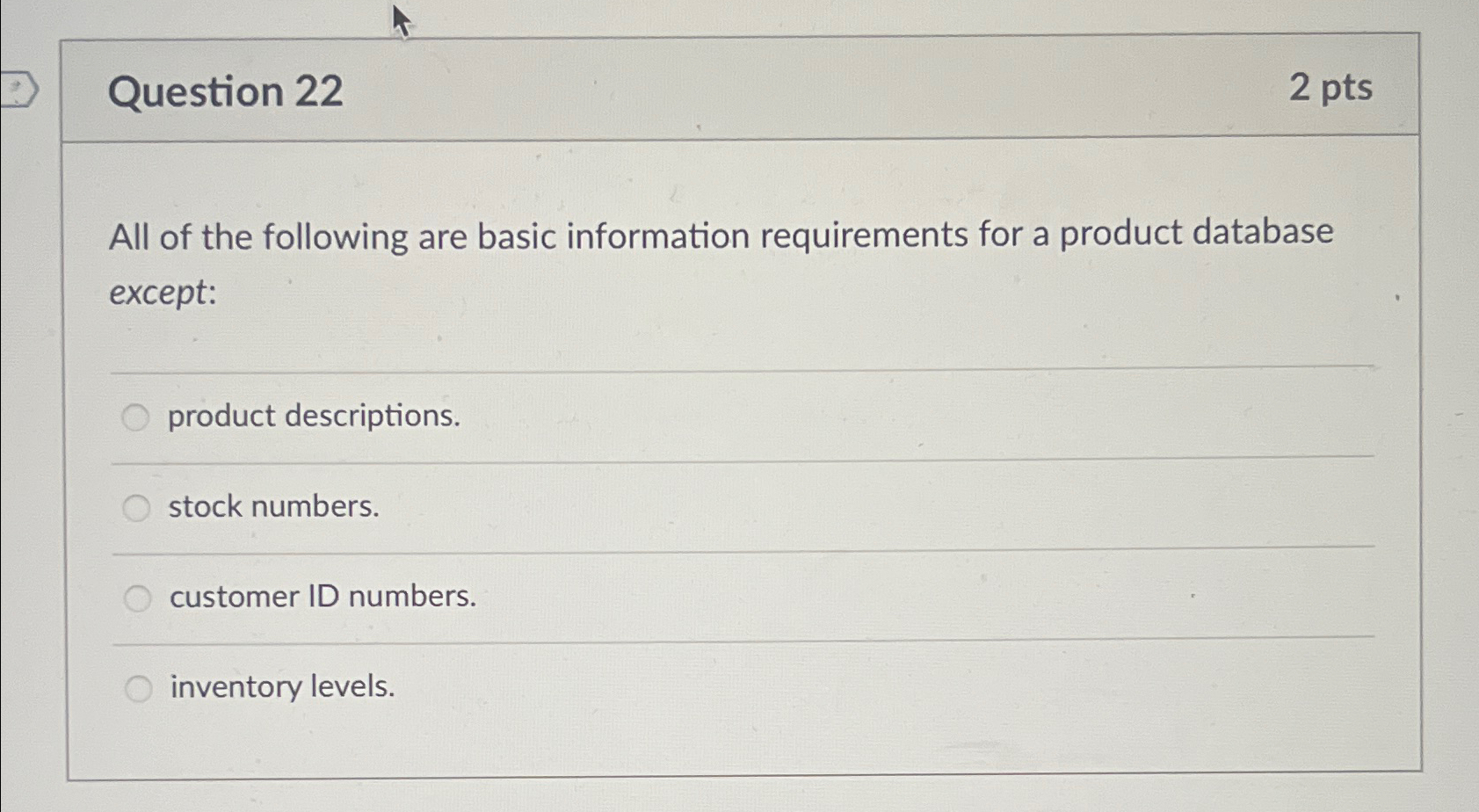 Solved Question 222 ptsAll of the following are basic | Chegg.com Solved Question 222 ptsAll of the following are basic | Chegg.com