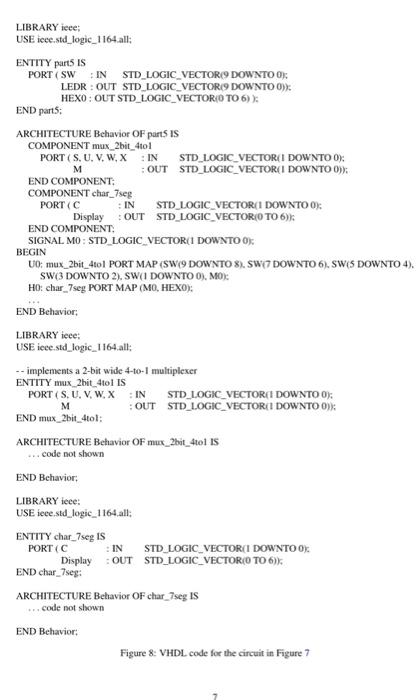 Solved SW, SW8 SW-67 SW3-4 SW 3-2 00 01 10 11 7-segment | Chegg.com
