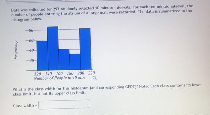 Solved Data was collected for 297 randomly selected 10 | Chegg.com