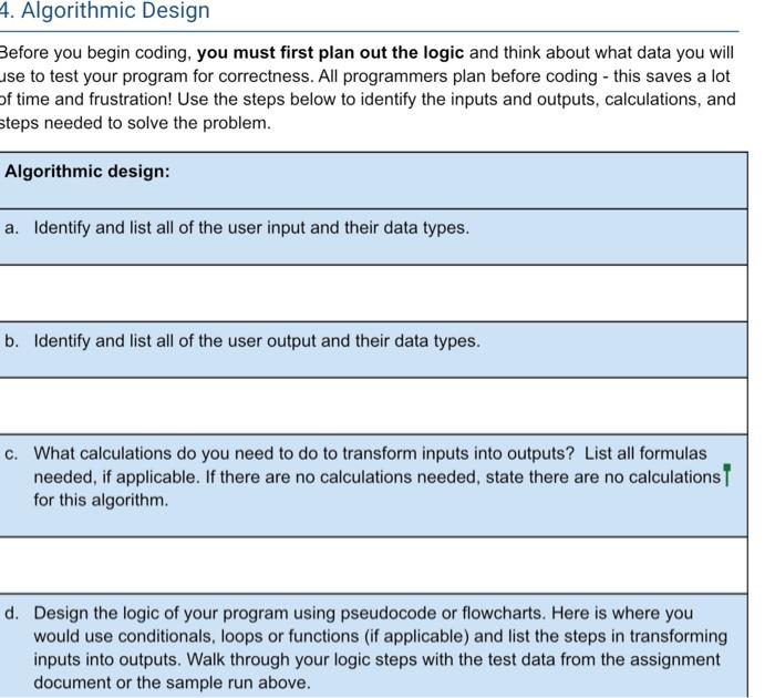 Solved knowledge of the concepts learned in this course so | Chegg.com