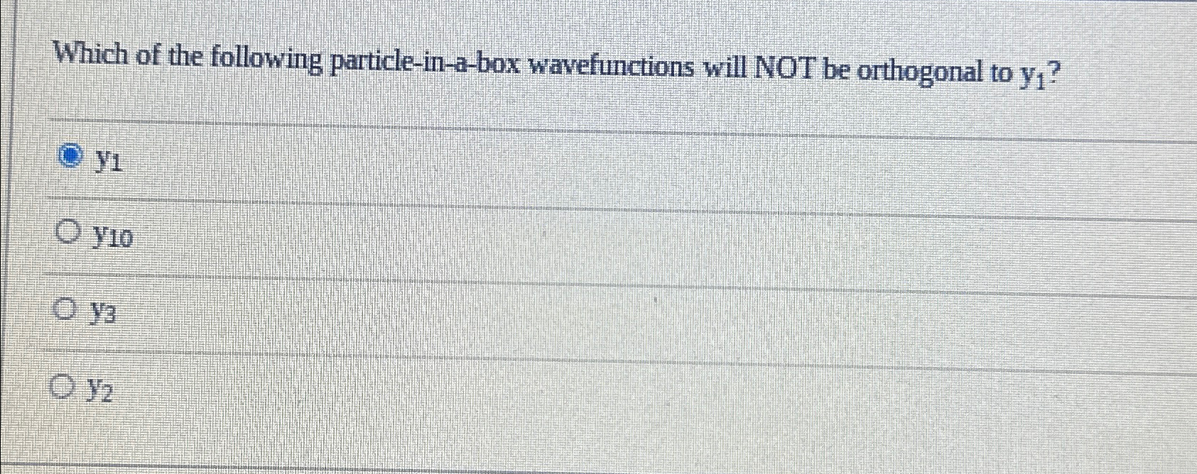 Solved Which of the following particle-in-a-box | Chegg.com