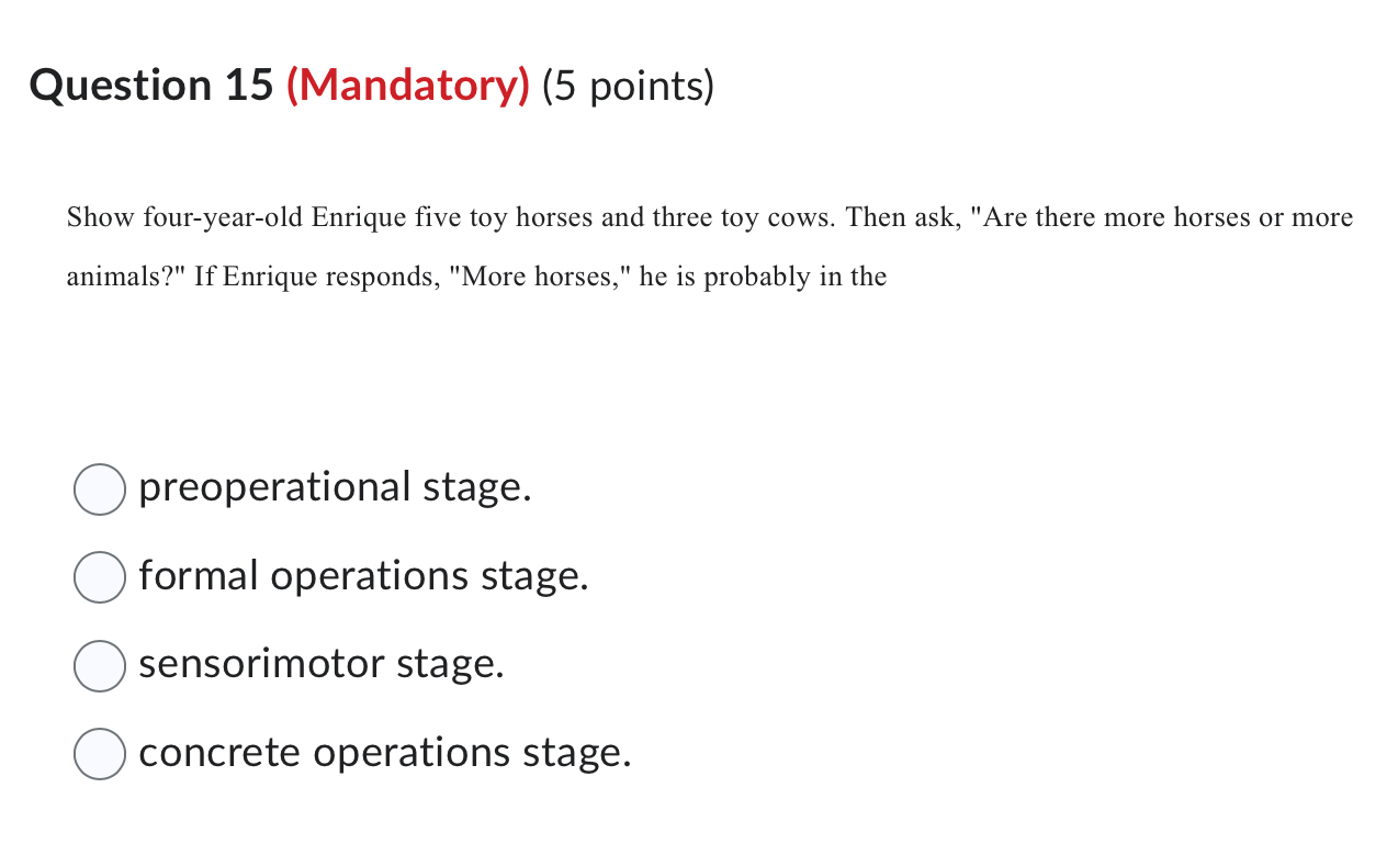 High Quality SOLUTION Question 15 (Mandatory) (5 points)Show four-year ... High Quality SOLUTION Question 15 (Mandatory) (5 points)Show four-year ...