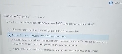 Solved Question 4 (1 ﻿point) ﻿savedWhich of the following | Chegg.com