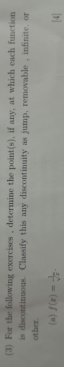 Solved (3) ﻿For the following exercises, determine the | Chegg.com