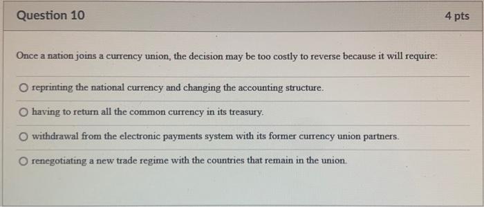 Solved Shortcomings and weaknesses of the SGP did NOT | Chegg.com