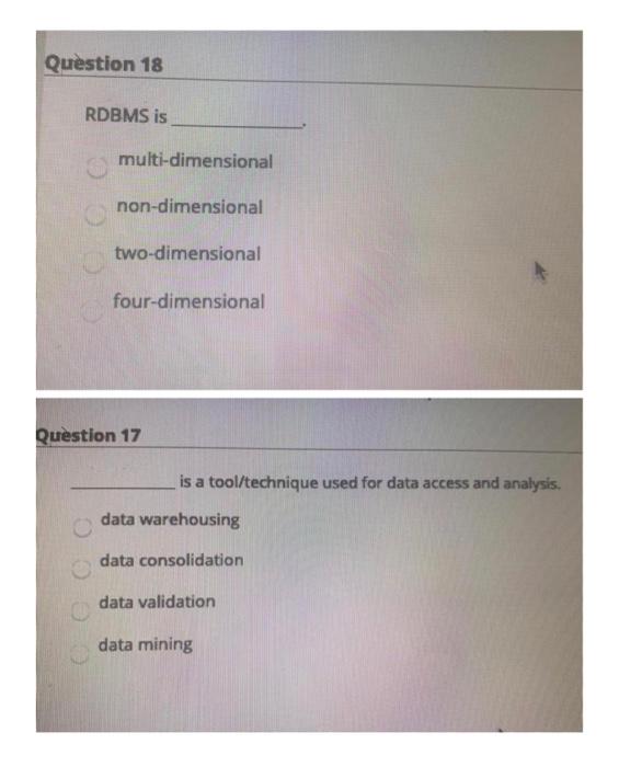 Solved multi-dimensional non-dimensional two-dimensional | Chegg.com