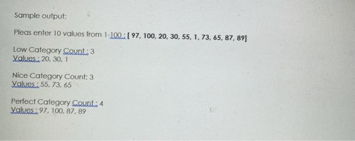 Solved 1. Create a script that will accept array values of | Chegg.com