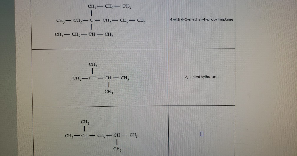 Solved CH2 - CH2 - CH3 CH3 - CH2 -C- CH2 - CH2 - CH, | Chegg.com