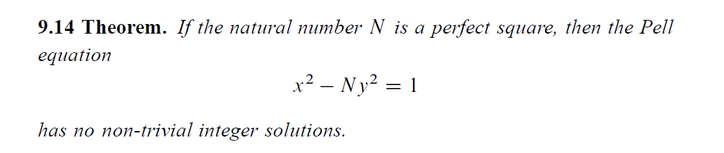 Solved 9.14 ﻿Theorem. If the natural number N ﻿is a perfect | Chegg.com