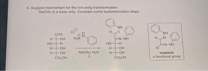 Solved 4. Suggest mechanism for the following | Chegg.com
