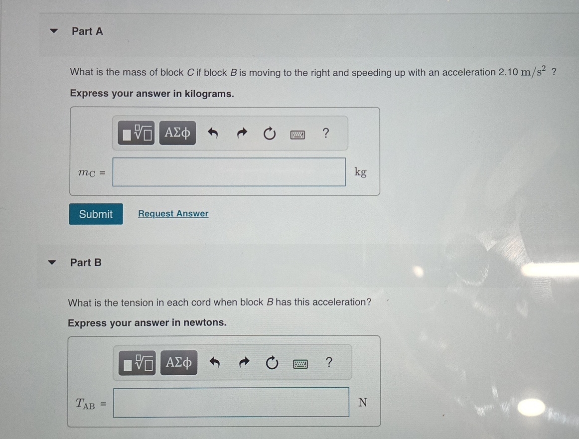 Solved Block A ﻿in the figure (Figure 1) ﻿has a mass of 4.00 | Chegg.com