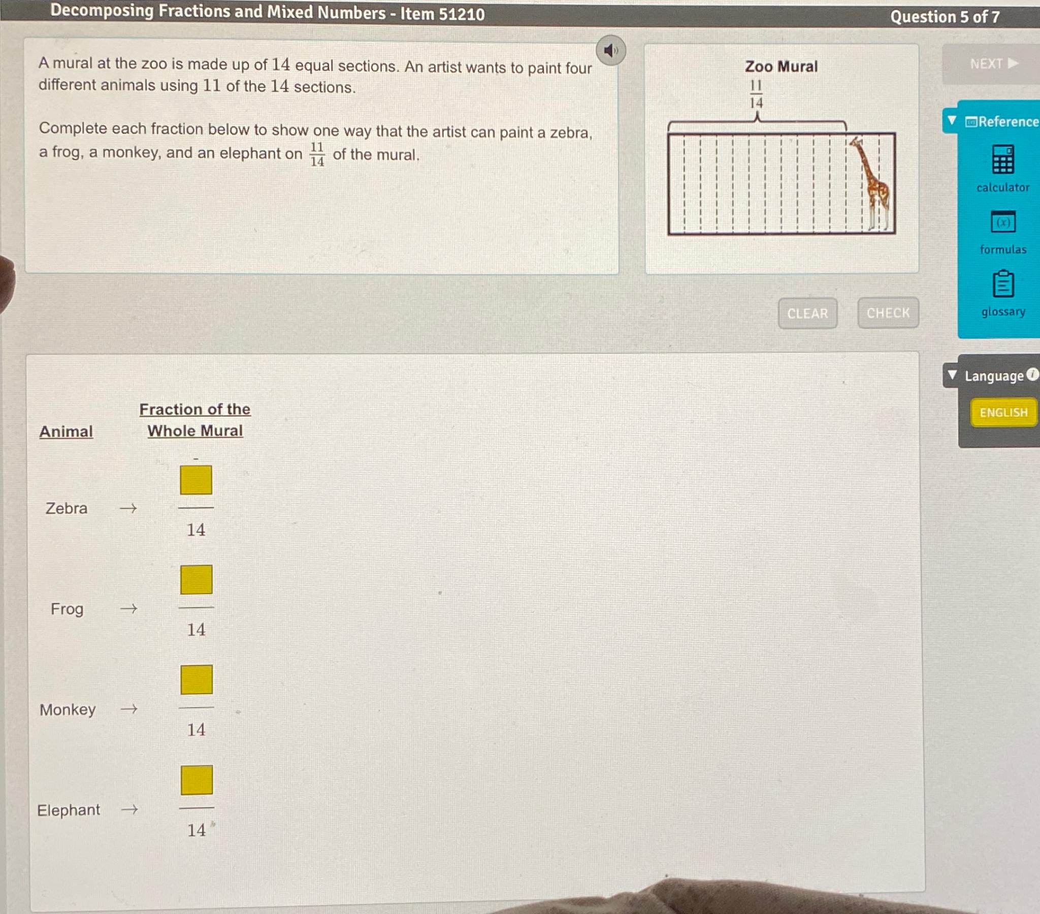 Decomposing Fractions And Mixed Numbers ﻿item