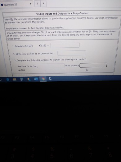 Solved > Ouestion 25 Finding inputs and Outputs in a Story | Chegg.com