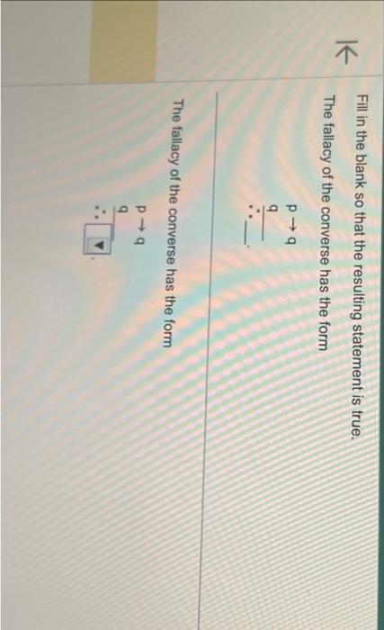 Fill in the blank so that the resulting statement is | Chegg.com