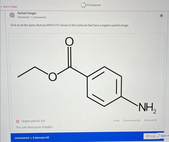 Solved Click on all the atoms that are EXPLICITLY shown in | Chegg.com