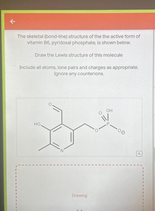 [Solved]: The skeletal (bond-line) structure of the the act