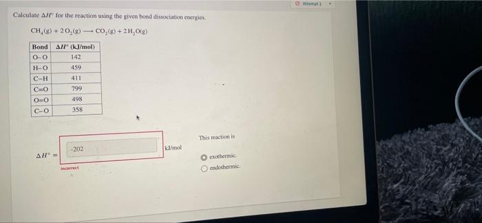 Solved Calculate AHF for the reaction using the given bond | Chegg.com