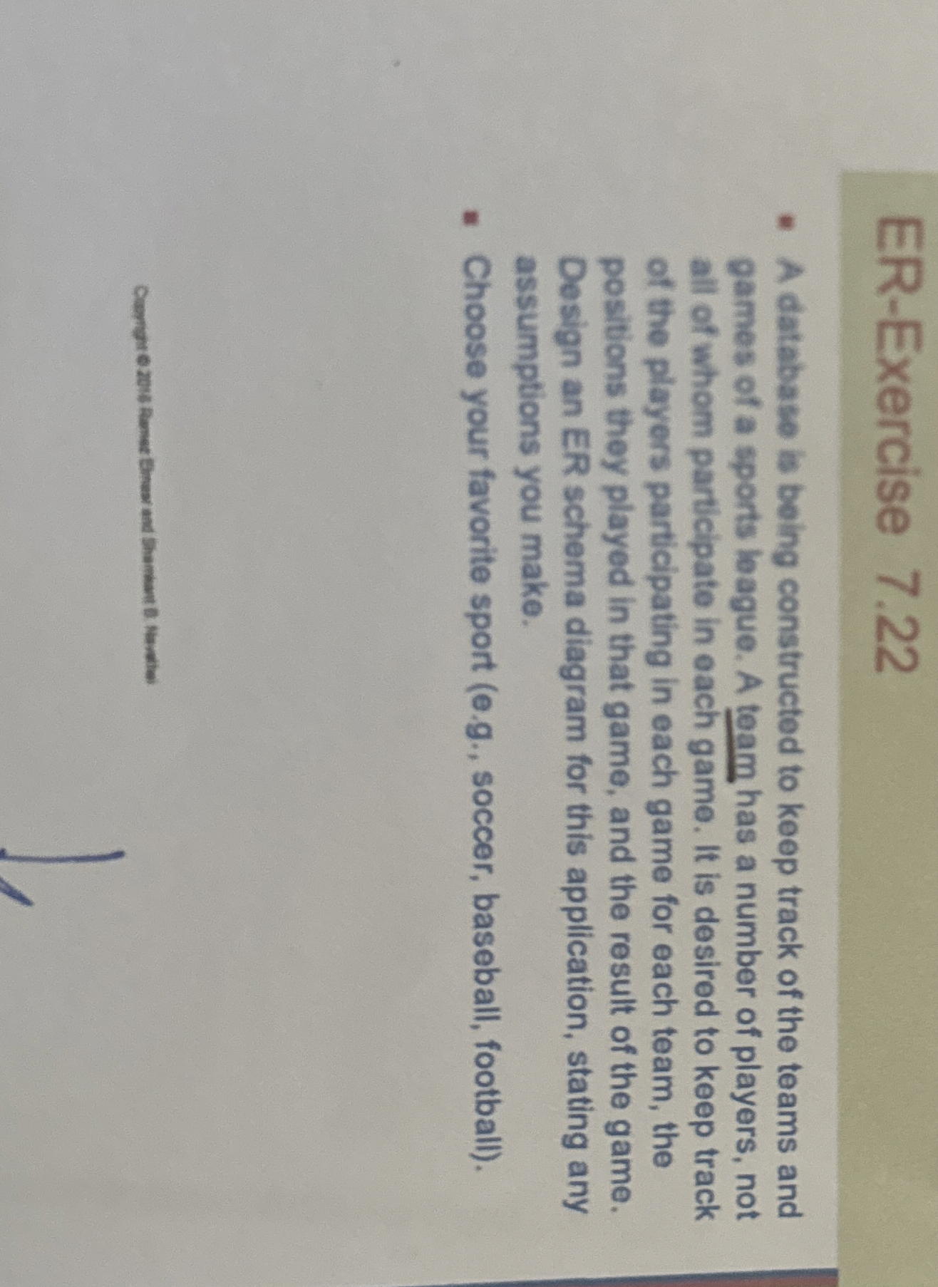 Solved ER-Exercise 7.22A database is being constructed to | Chegg.com