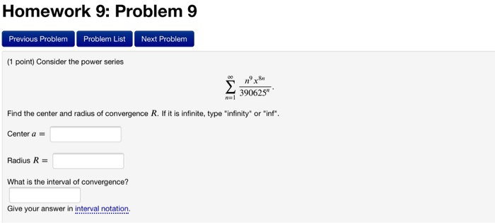 Solved Homework 9: Problem 9 Previous Problem Problem List | Chegg.com