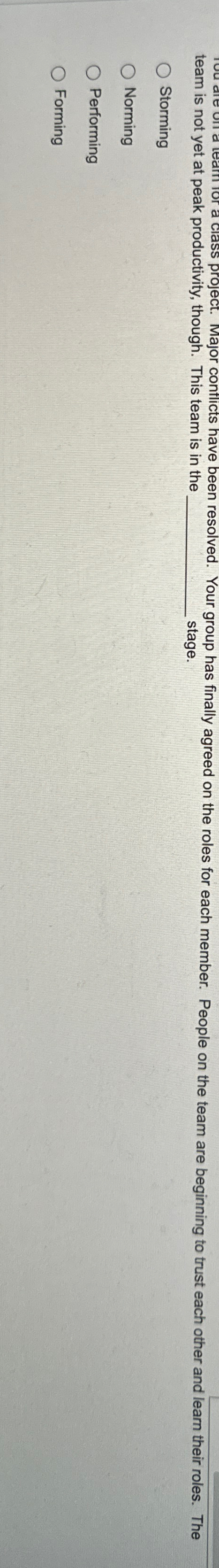 Solved have been resolved. Your group has finally agreed on | Chegg.com