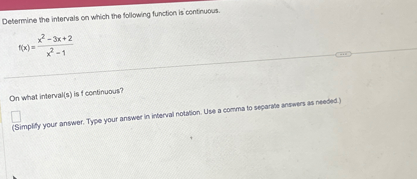 Solved Determine the intervals on which the following | Chegg.com