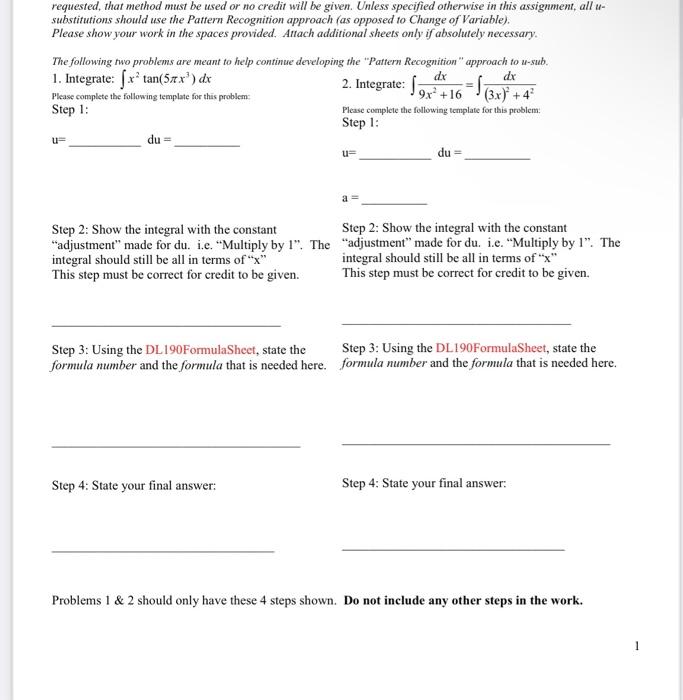 Solved Powers of the Trig Functions: 1) Integrals of the | Chegg.com