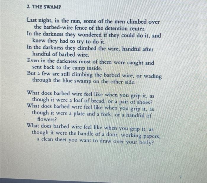 how does the author use imagery, syntax, and diction | Chegg.com