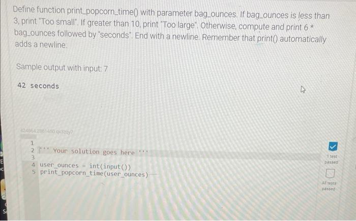 Solved Type the program's output def compute (numberg) : | Chegg.com