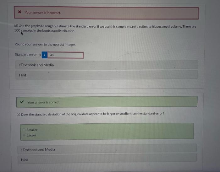 Solved Brain Hippocampal Size A recelt study 2 examined the | Chegg.com