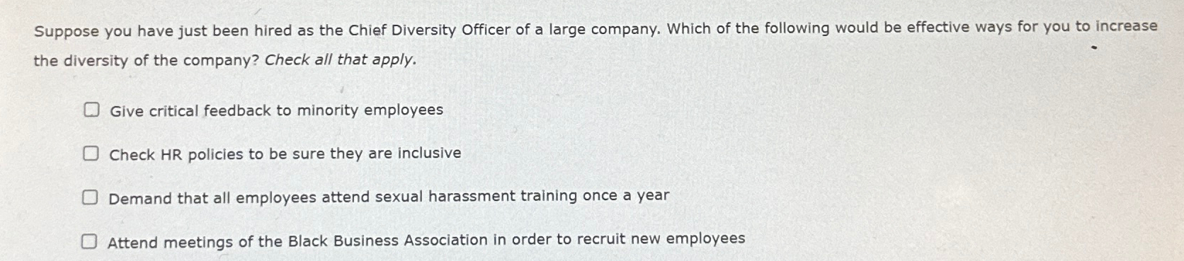 Solved Suppose you have just been hired as the Chief | Chegg.com